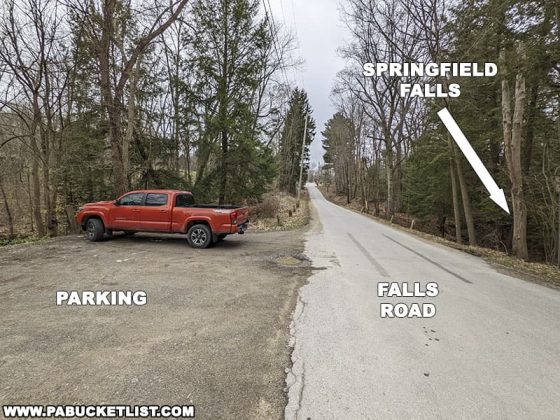 Exploring Springfield Falls in Mercer County - PA Bucket List