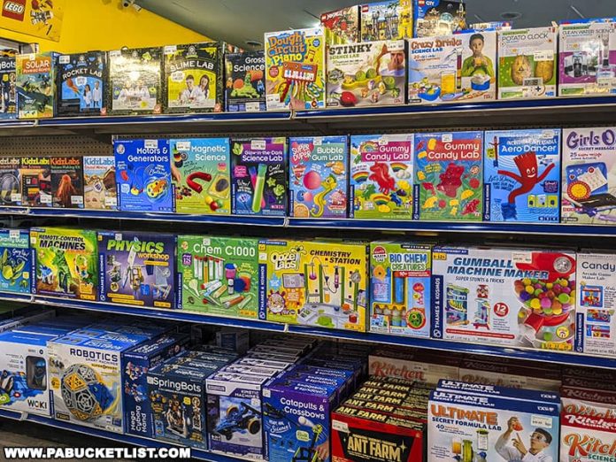 Exploring the Stealth Bomber Toy Store in Butler County