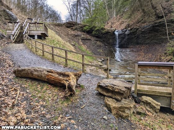 Exploring Fall Run Falls Near Pittsburgh