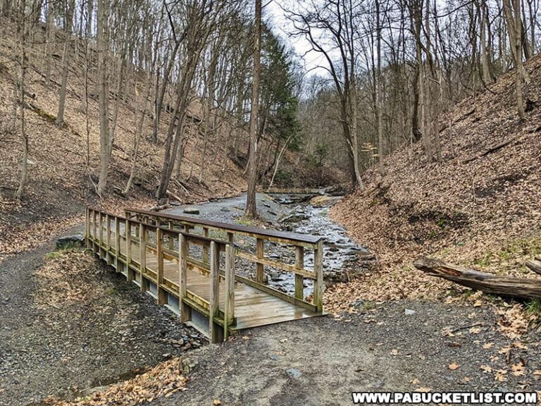 Exploring Fall Run Falls Near Pittsburgh