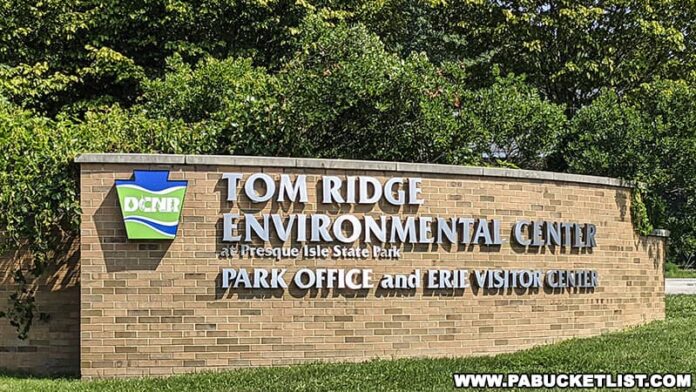 Exploring the Tom Ridge Environmental Center at Presque Isle State Park