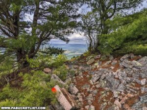 Exploring Sausser's Stone Pile in Huntingdon County