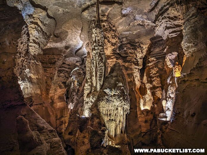 Exploring Lincoln Caverns in Huntingdon County