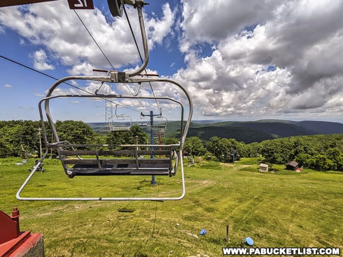 Exploring Pavia Overlook at Blue Knob State Park