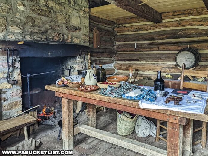 Exploring Fort Roberdeau in Blair County