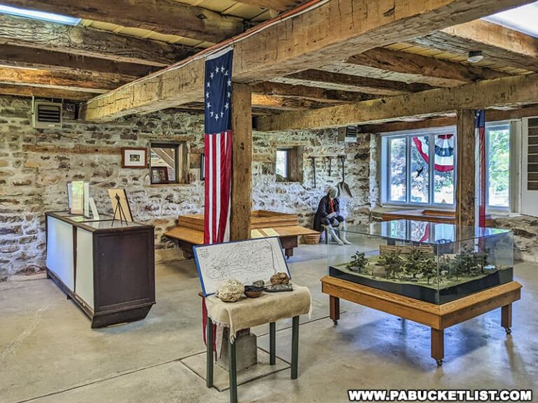 Exploring Fort Roberdeau in Blair County