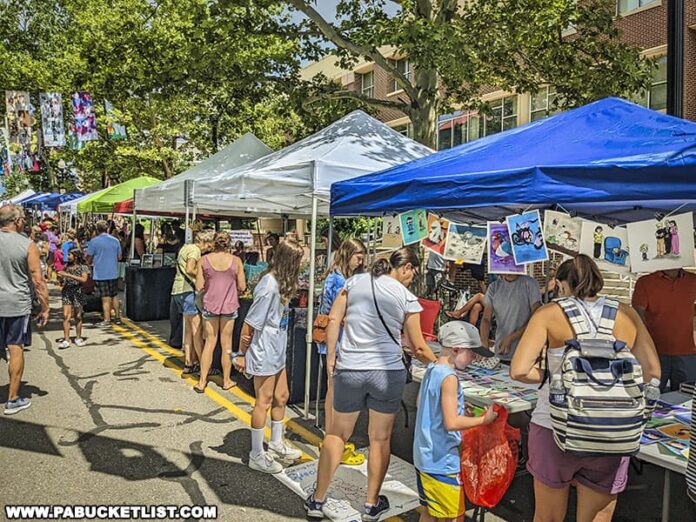 Attending the 2025 Arts Fest in State College