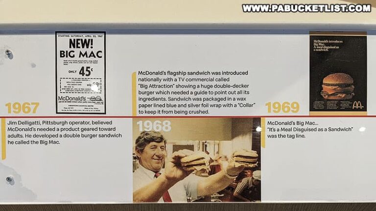 Visiting the Big Mac Museum in Irwin