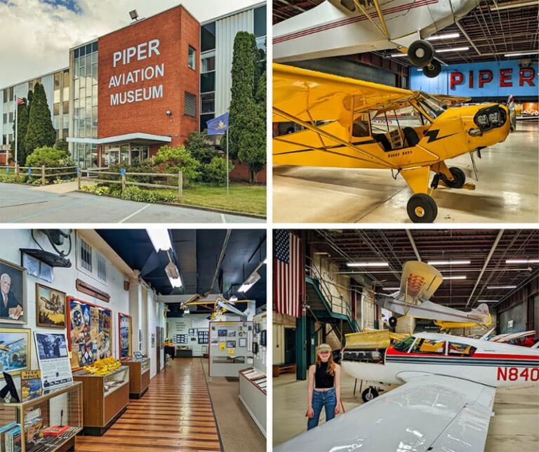Touring the Piper Aviation Museum in Lock Haven