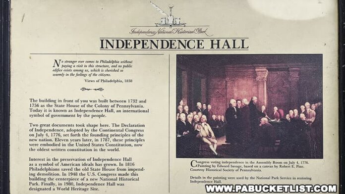 Exploring Independence Hall in Philadelphia