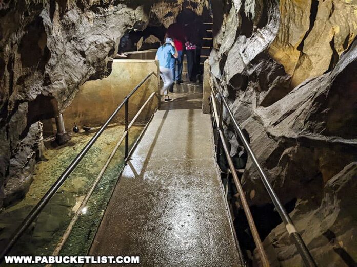 Exploring Lost River Caverns Near Allentown