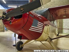 Touring the Piper Aviation Museum in Lock Haven