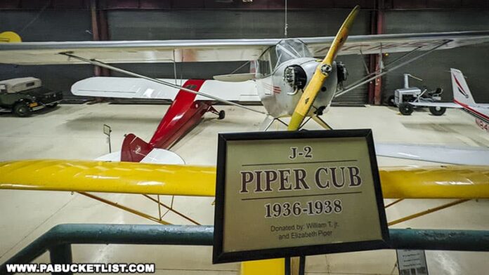 Touring the Piper Aviation Museum in Lock Haven