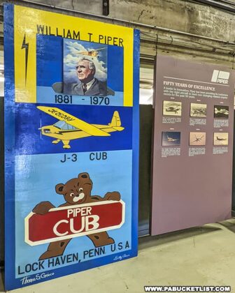 Touring the Piper Aviation Museum in Lock Haven