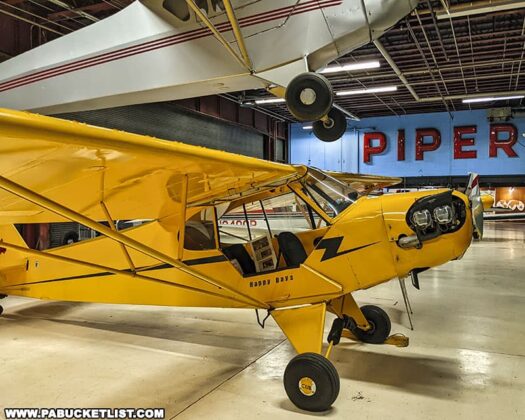 Touring the Piper Aviation Museum in Lock Haven