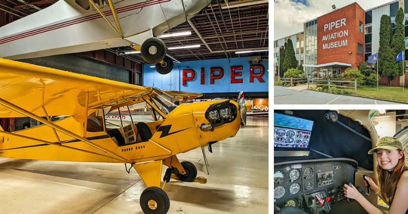 Touring the Piper Aviation Museum in Lock Haven