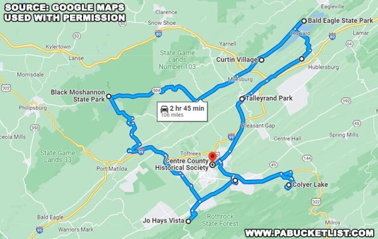 The Ultimate Centre County Fall Foliage Driving Tour