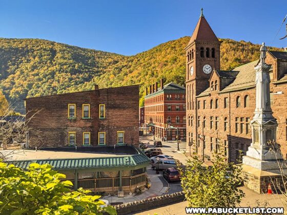 Enjoying the Jim Thorpe Fall Foliage Festival