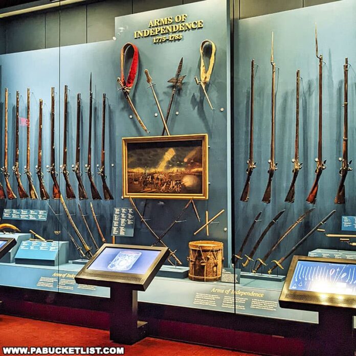 Exploring the Museum of the American Revolution in Philadelphia