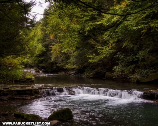 Exploring the Big Falls Swimming Hole in Tioga County