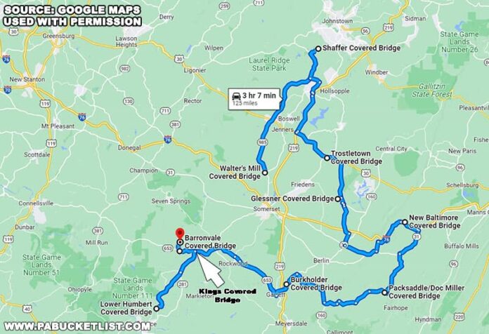 Exploring the Covered Bridges of Somerset County