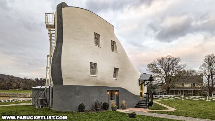 Spending the Night in the Haines Shoe House - PA Bucket List