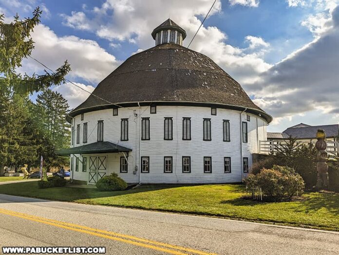 Exploring the Historic Round Barn Near Gettysburg - PA Bucket List