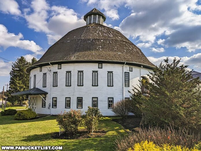 Exploring the Historic Round Barn Near Gettysburg - PA Bucket List