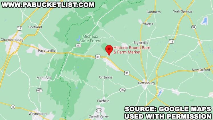 Exploring the Historic Round Barn Near Gettysburg - PA Bucket List