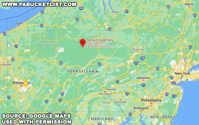 Exploring Ole Bull State Park in Potter County - PA Bucket List
