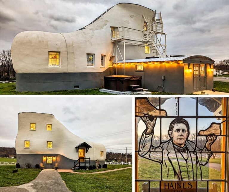 Spending the Night in the Haines Shoe House - PA Bucket List