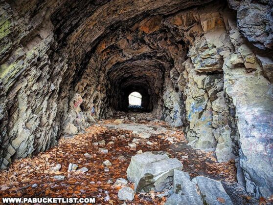 Exploring the Abandoned Coburn Railroad Tunnel in Centre County - PA ...