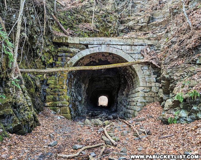 Exploring the Abandoned Coburn Railroad Tunnel in Centre County - PA ...