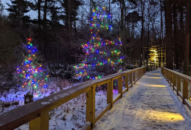 17 of the Best Walk-Thru Christmas Light Displays in PA