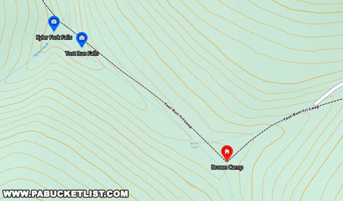 How to Find Yost Run Falls in the Sproul State Forest