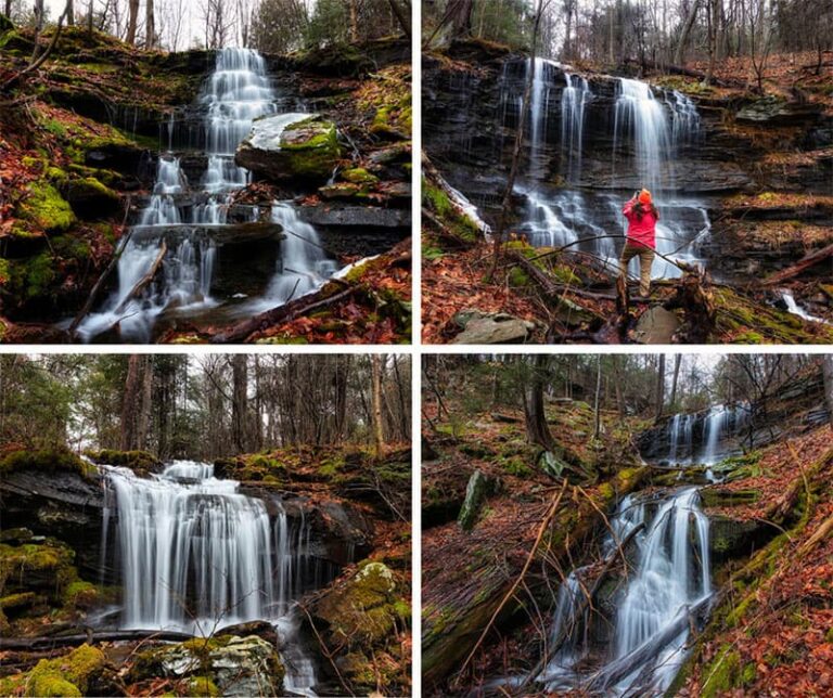 Exploring Maple Spring Falls at Ricketts Glen State Park