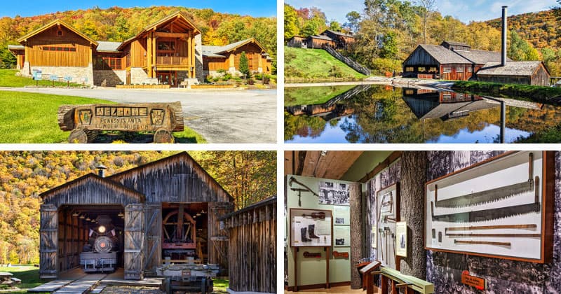 Exploring the Pennsylvania Lumber Museum in Potter County