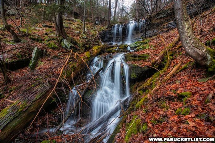 Exploring Maple Spring Falls at Ricketts Glen State Park