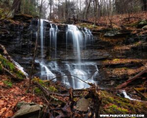 Exploring Maple Spring Falls at Ricketts Glen State Park