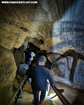 Exploring Black-Coffey Caverns in Franklin County - PA Bucket List