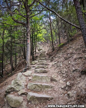 Hiking the 1000 Steps in Huntingdon County