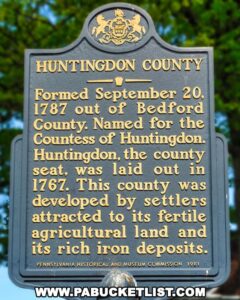 25 Must-See Attractions in Huntingdon County