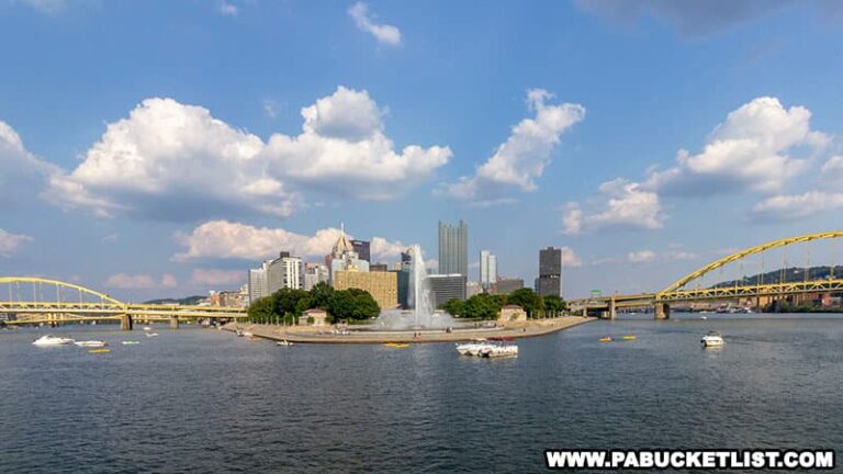 Exploring Point State Park in Pittsburgh - PA Bucket List