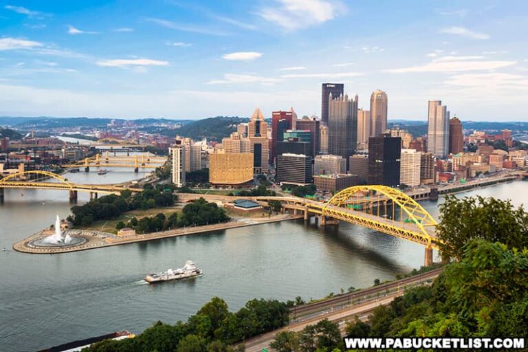 Exploring Point State Park in Pittsburgh - PA Bucket List