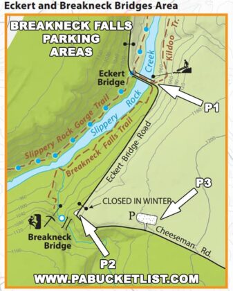 Exploring Breakneck Falls at McConnell's Mill State Park - PA Bucket List