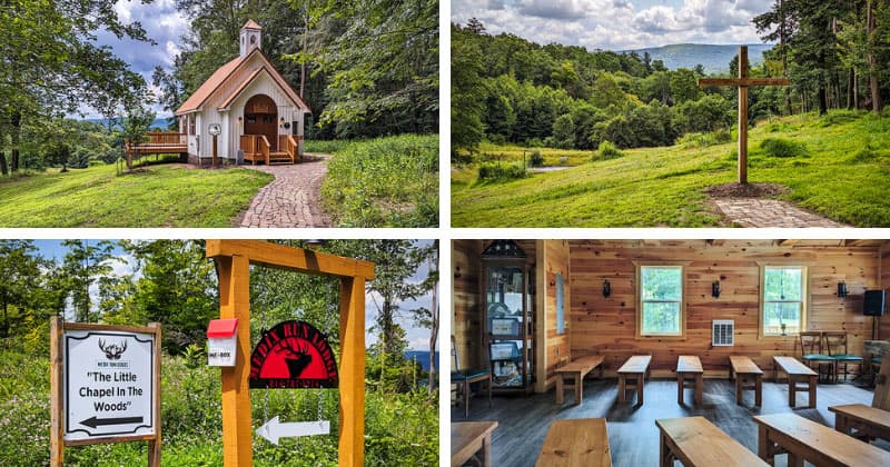 Exploring the Little Chapel in the Woods in Elk County - PA Bucket List