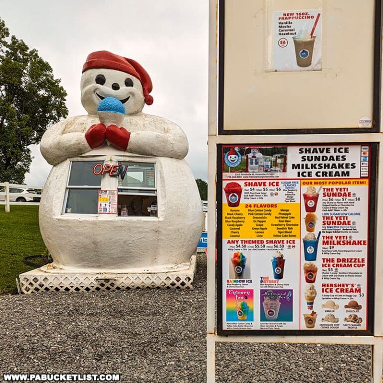 The Snowman - Butler County's "Coolest" Roadside Attraction