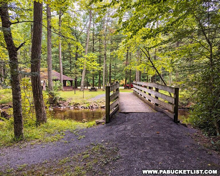 Exploring Sand Bridge State Park | The Smallest State Park in PA