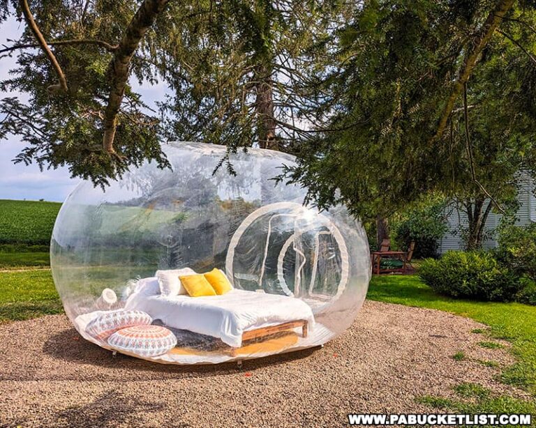 Spending the Night in a Star Bubble in Columbia County - PA Bucket List