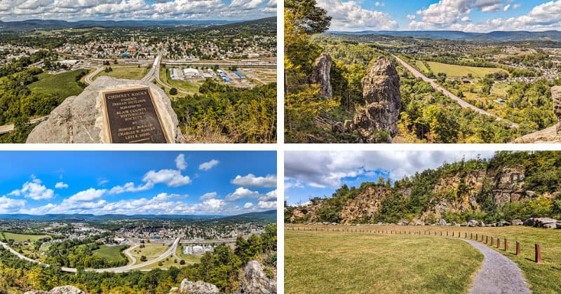 Exploring the Scenic Views at Chimney Rocks Park in Blair County